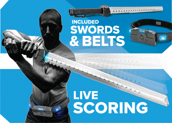 Battle Cage - A New Sword Fight Game Arcade for your Business or Park